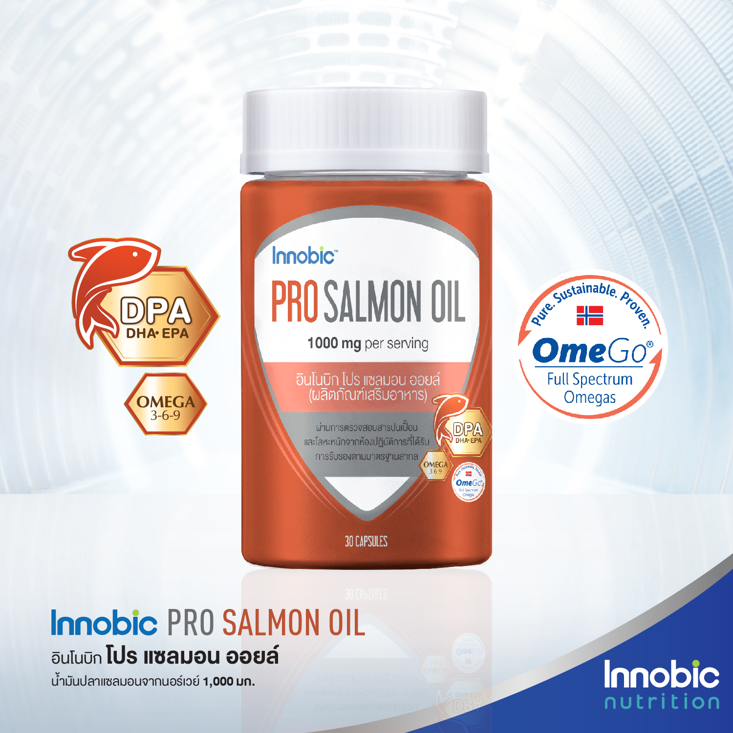 Innobic Pro Salmon Oil - Innobic Nutrition